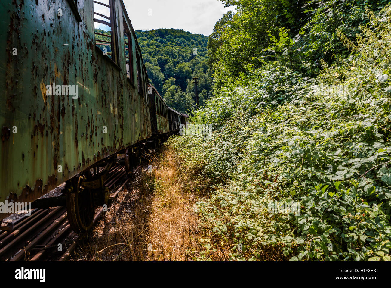 Rotten railroad carriage hi-res stock photography and images - Alamy