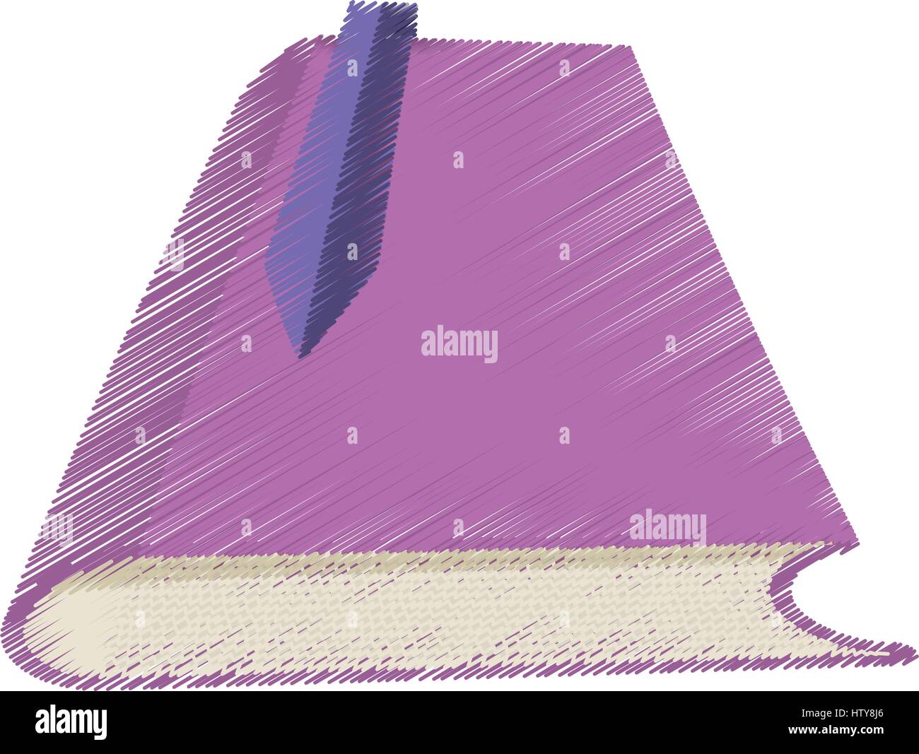 drawing purple book bookmarks Stock Vector Image & Art - Alamy