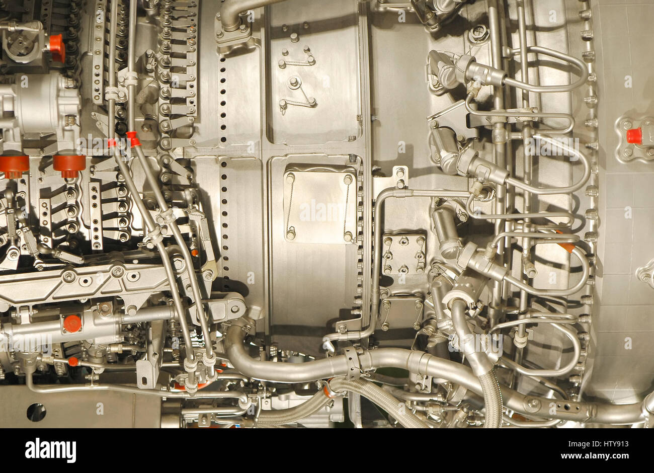 Parts of a jet engine hi-res stock photography and images - Alamy
