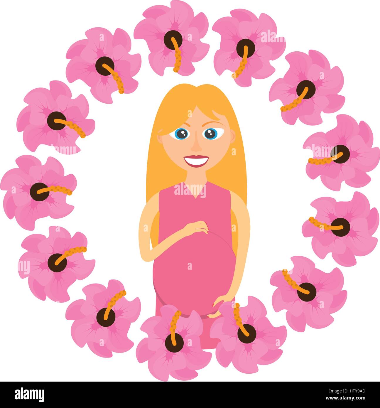 Cartoon Pregnant Woman Stock Photos & Cartoon Pregnant Woman Stock ...