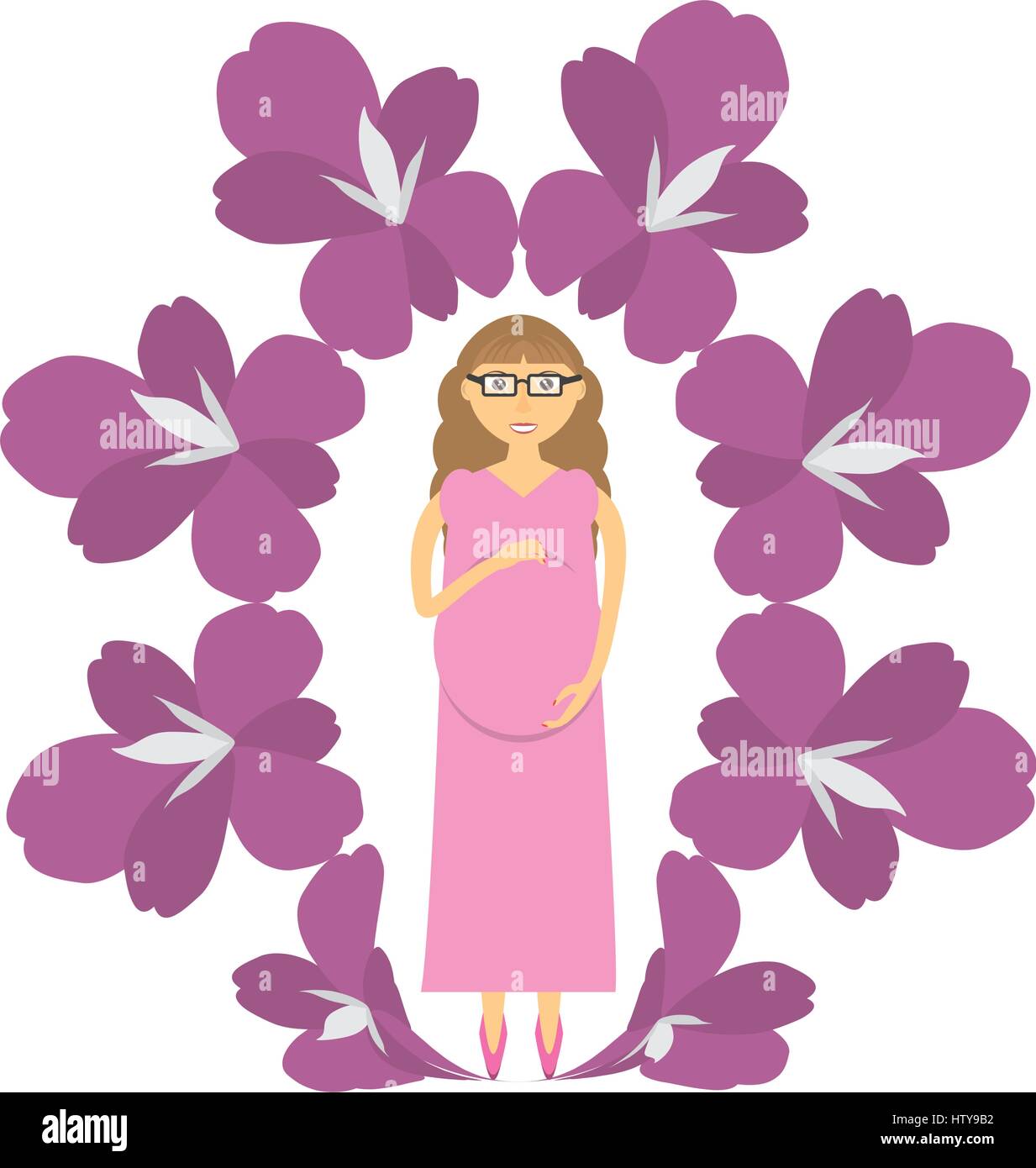 Abdomen touch Stock Vector Images - Alamy
