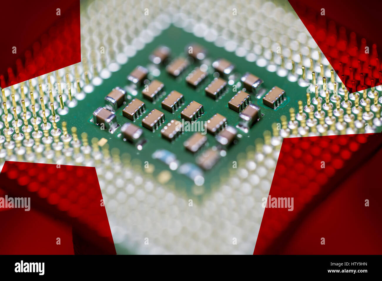 computer CPU chip Stock Photo - Alamy
