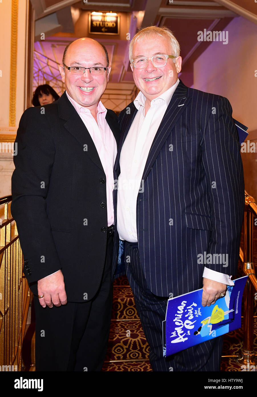 Christopher Biggins (right) and Neil Sinclair arriving for A Gala ...