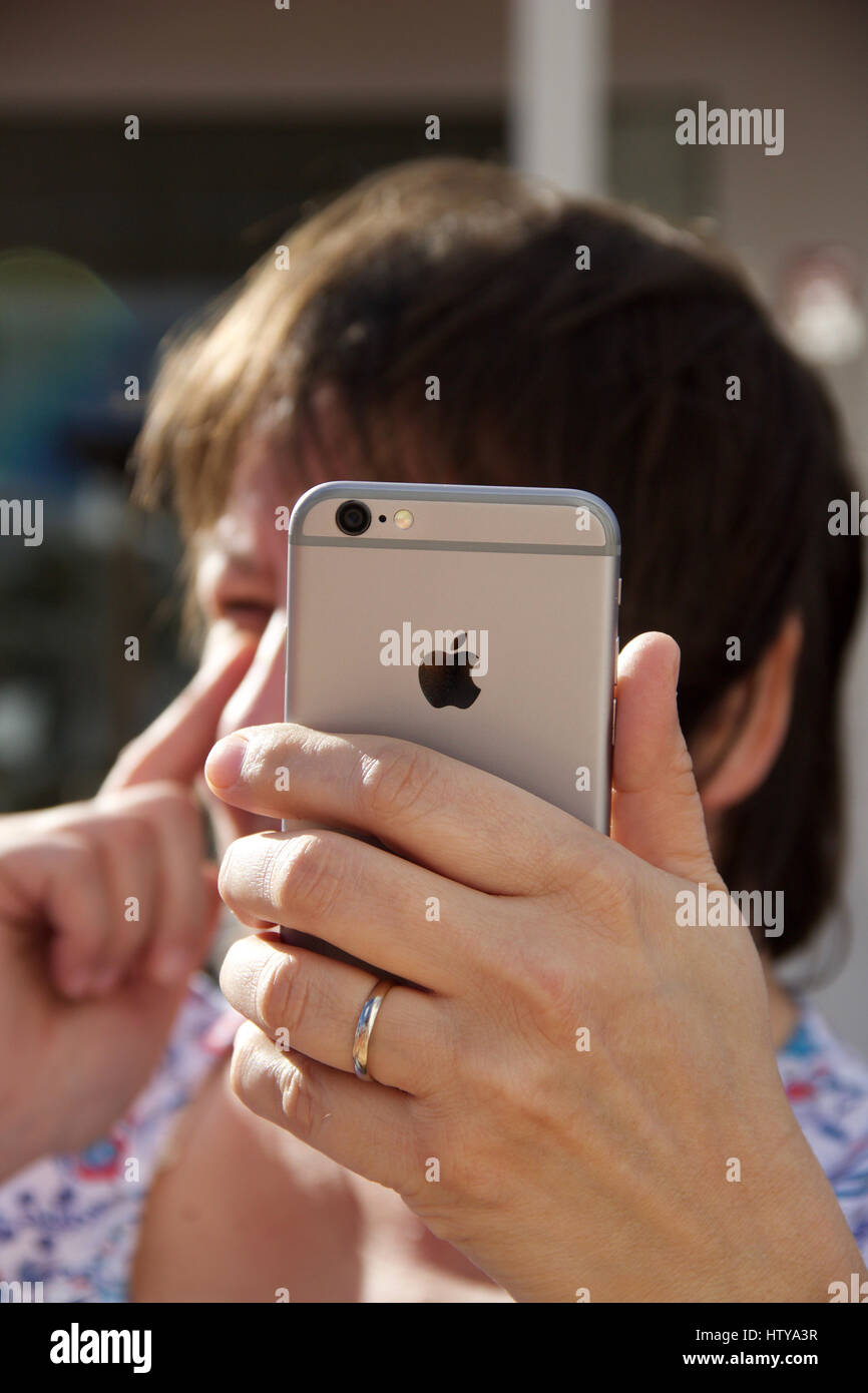 Using hands hi-res stock photography and images - Alamy