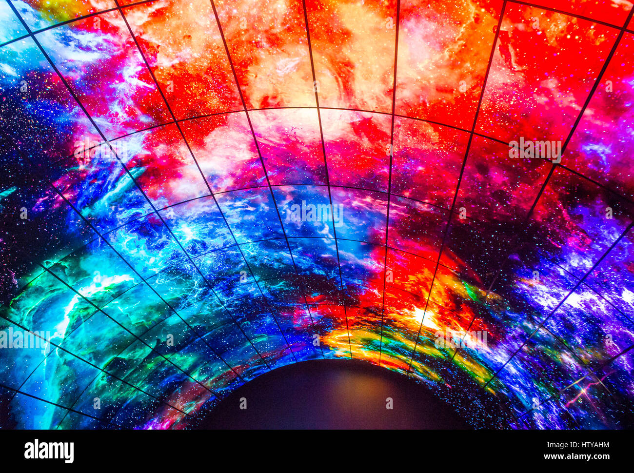 3d video wall lg booth hi-res stock photography and images - Alamy