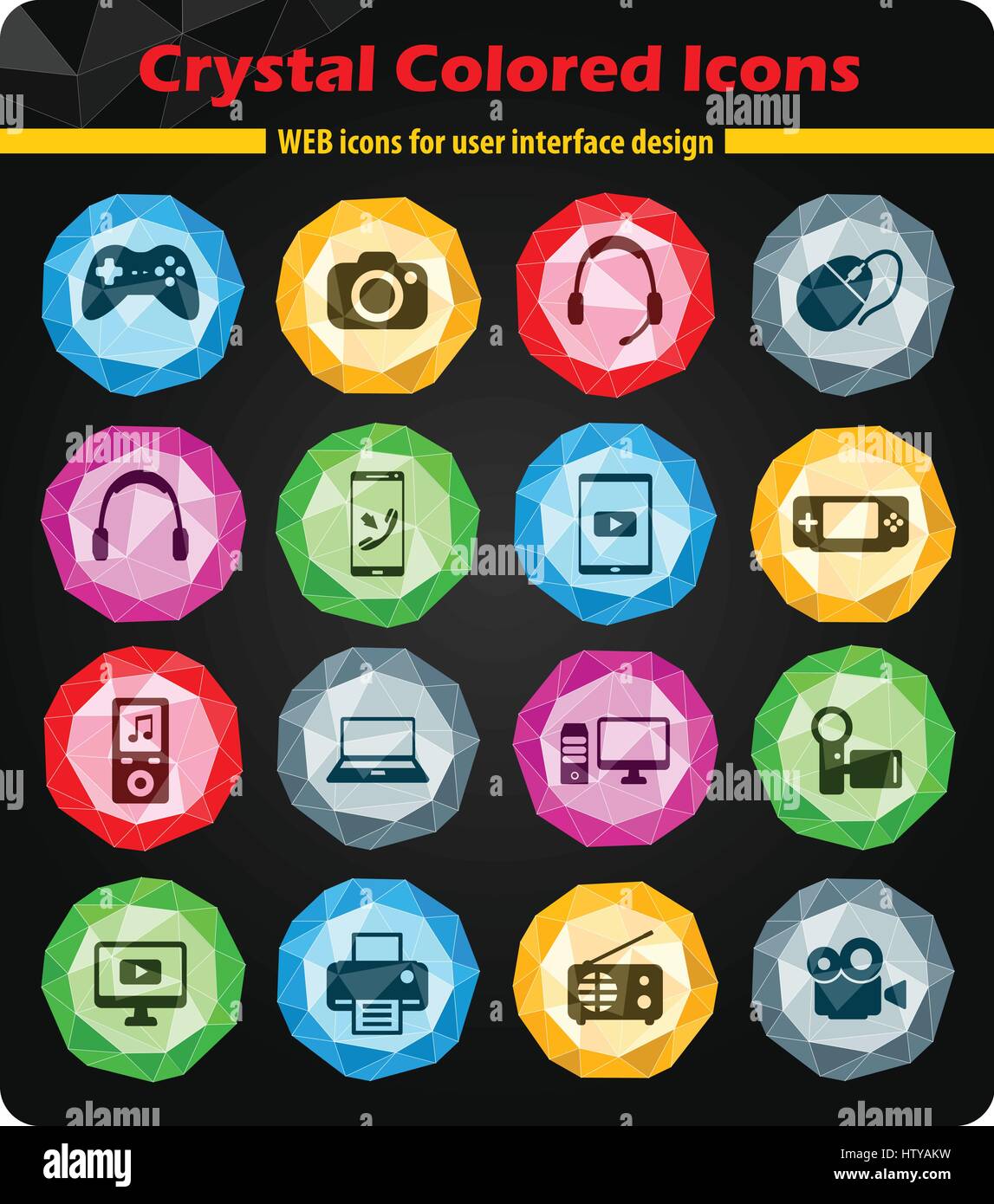 Gadgets simply symbol for web icons and user interface Stock Vector ...