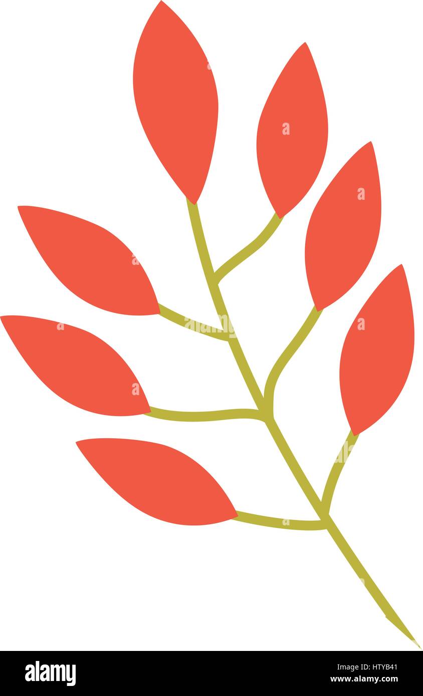 Hanging branch natural green background Stock Vector Images - Alamy