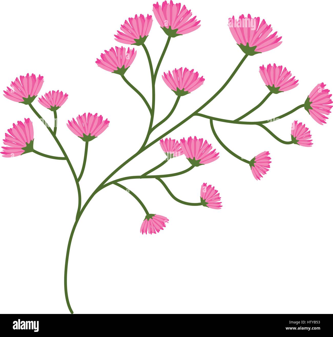 flourishes branch spring image Stock Vector Image & Art - Alamy