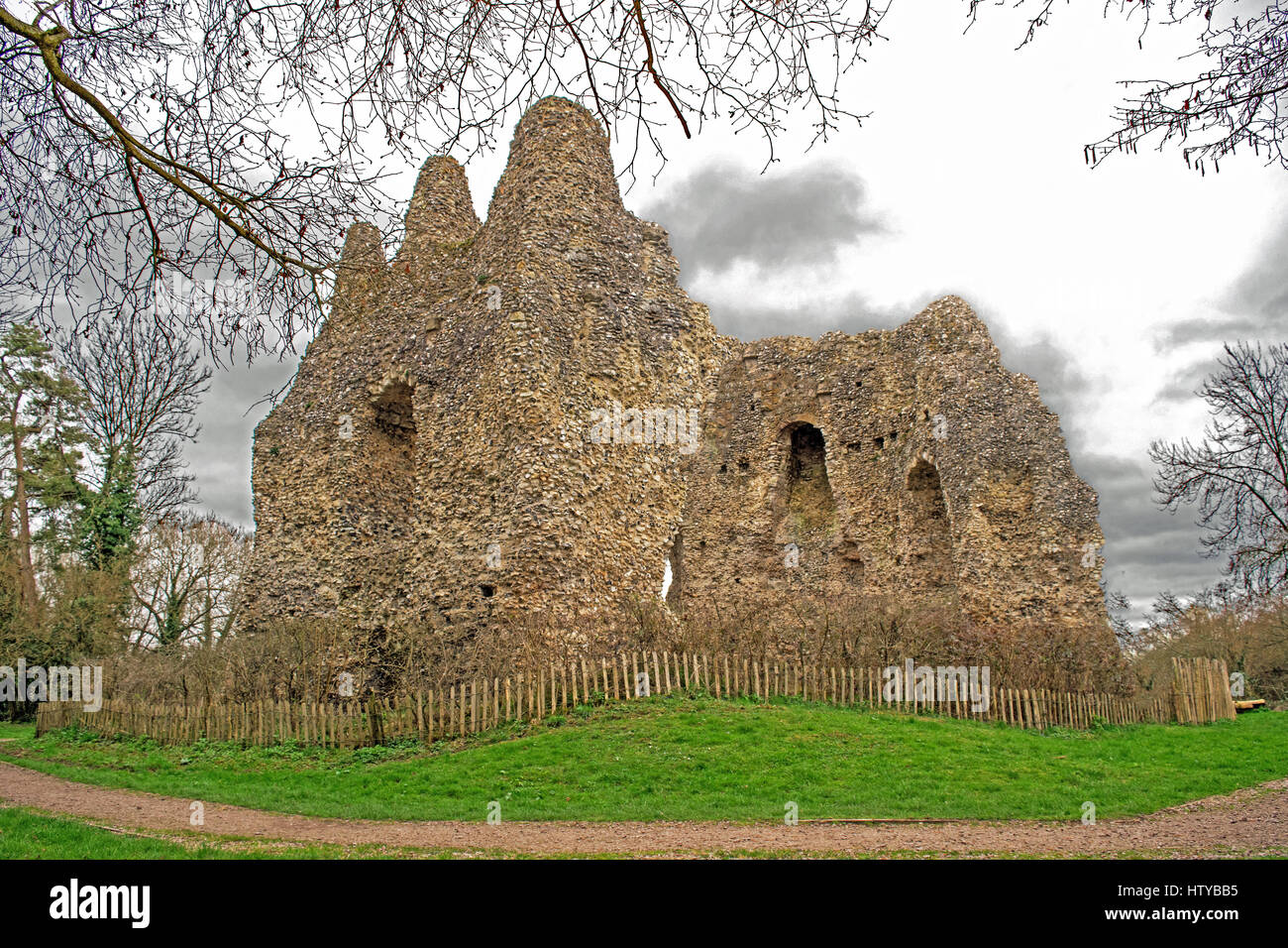 Odiham castle king johns castle hi-res stock photography and images - Alamy