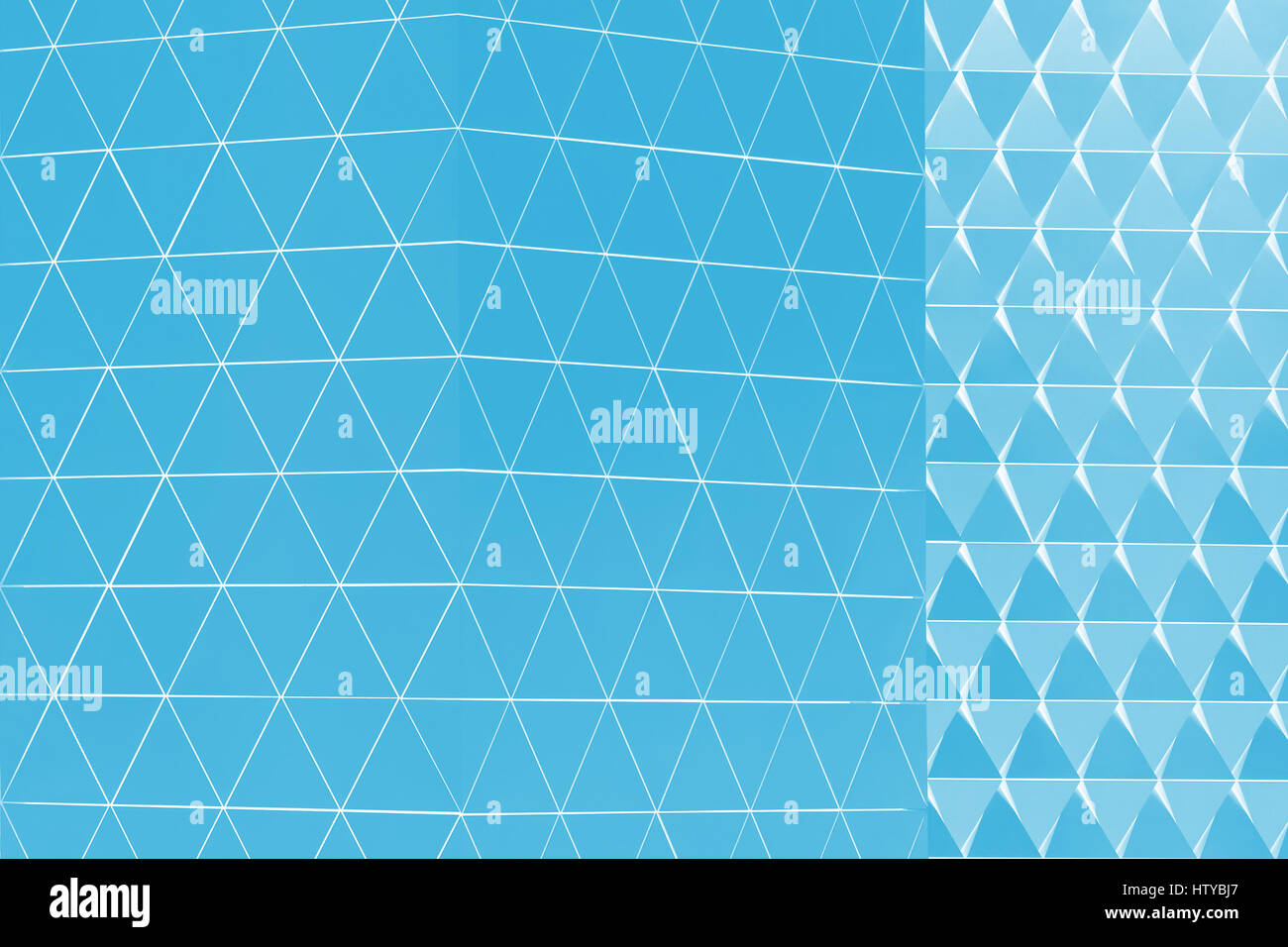 Abstract 3d illustration architectural pattern Stock Photo - Alamy