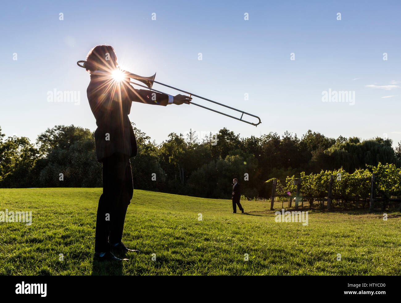 Trombone hi-res stock photography and images - Alamy