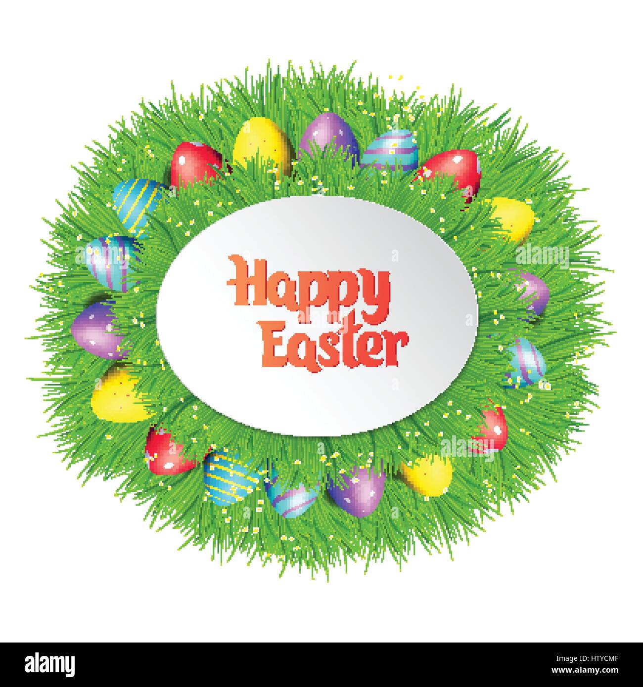 Happy Easter Border Clipart