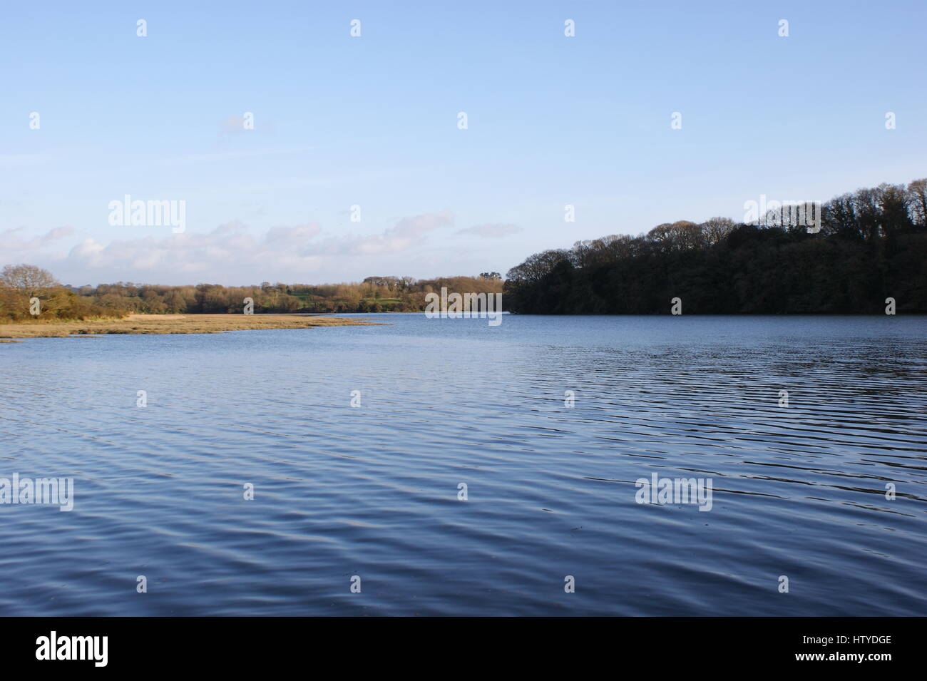River Tamar View Stock Photo - Alamy