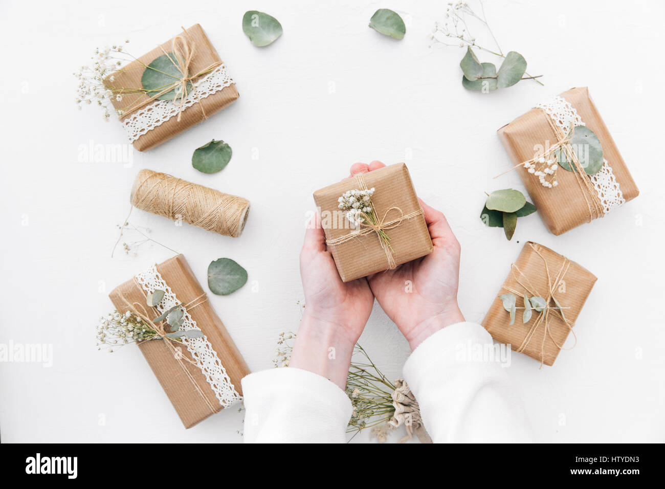 Wrapped hands hi-res stock photography and images - Alamy