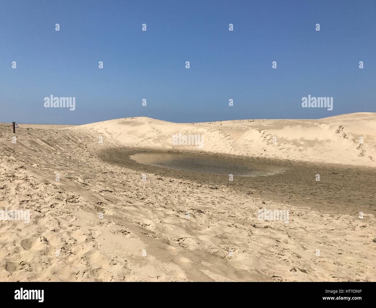 Lagoon on beach, Umngazi Mouth, South Africa Stock Photo - Alamy