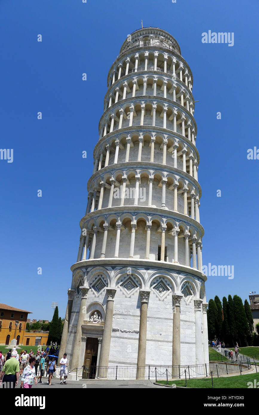The Leaning Tower of Pisa is known worldwide for its unintended tilt to ...