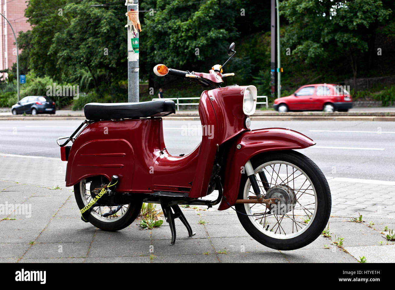 Berlin scooter hi-res stock photography and images - Alamy