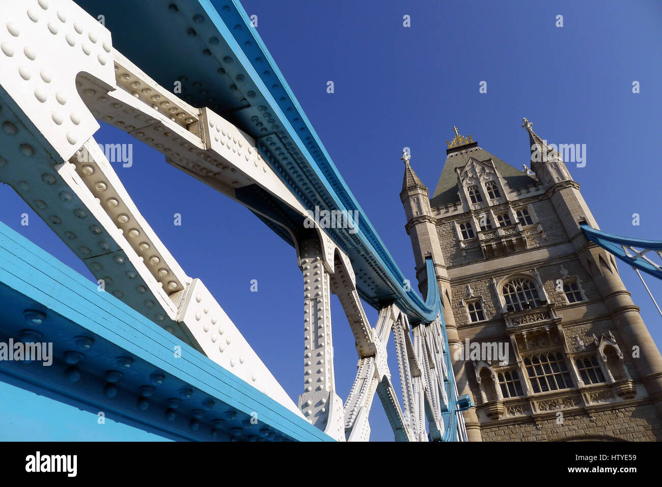 The tower bridge was built between 1886 and 1894 and has become an ...