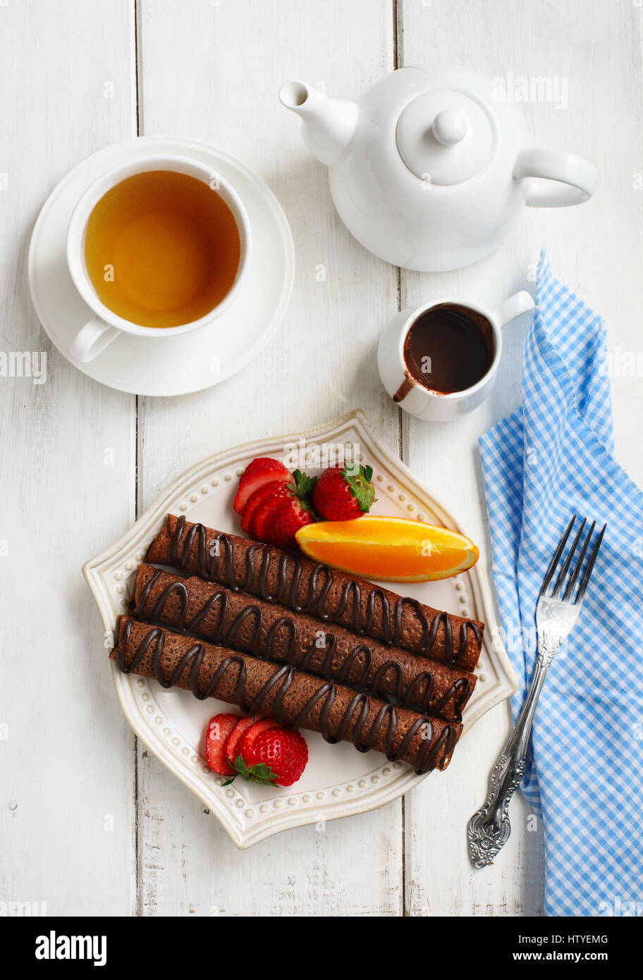 Crepes teapot hi-res stock photography and images - Alamy