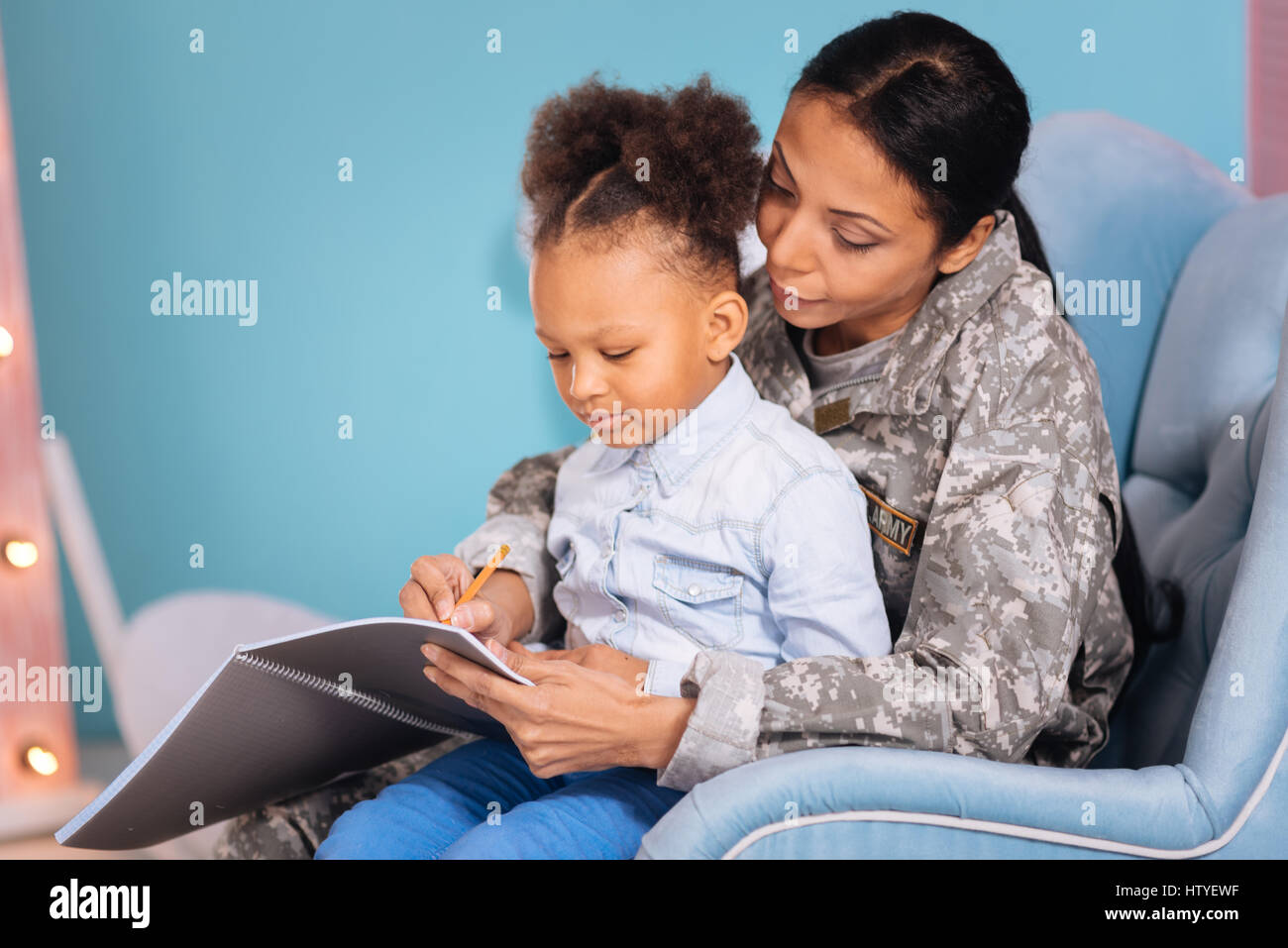 Child writing a letter hi-res stock photography and images - Alamy