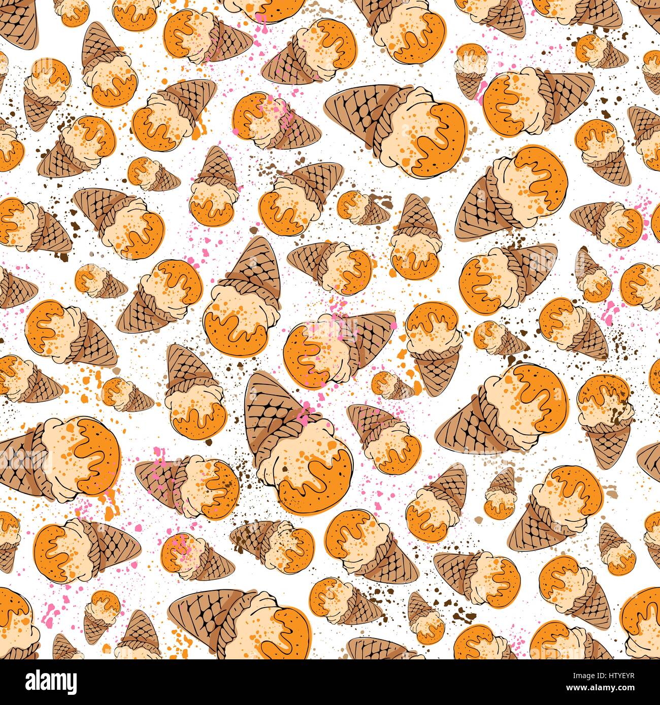 Kids ice cream shop Stock Vector Images - Alamy