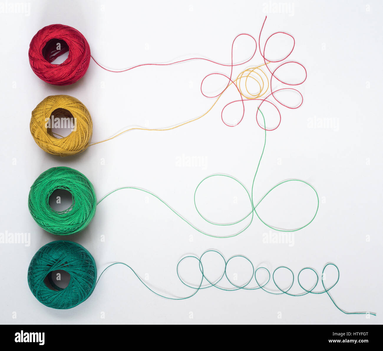 Colored knitting patterns hi-res stock photography and images - Alamy