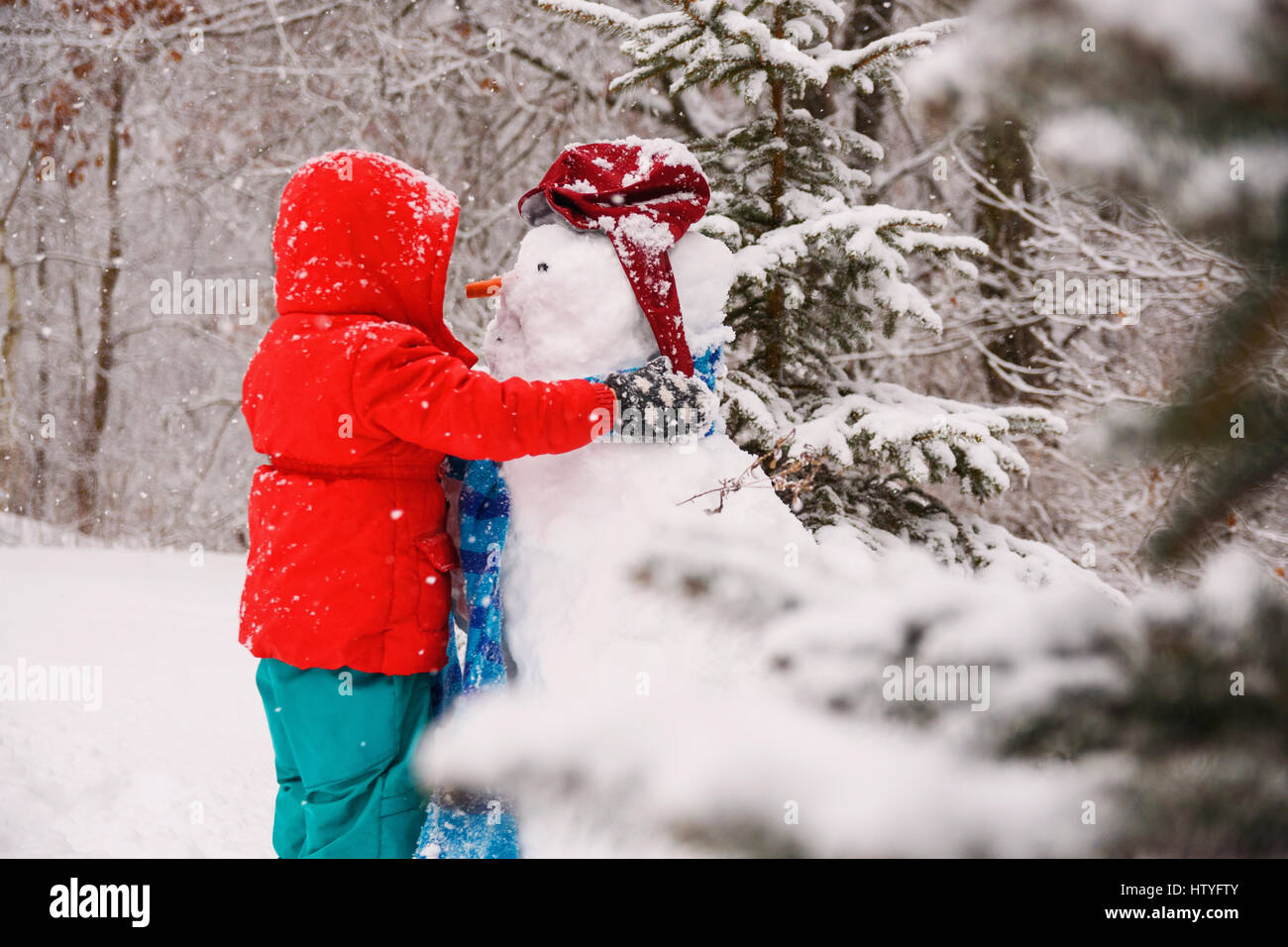 Real snowman hi-res stock photography and images - Alamy