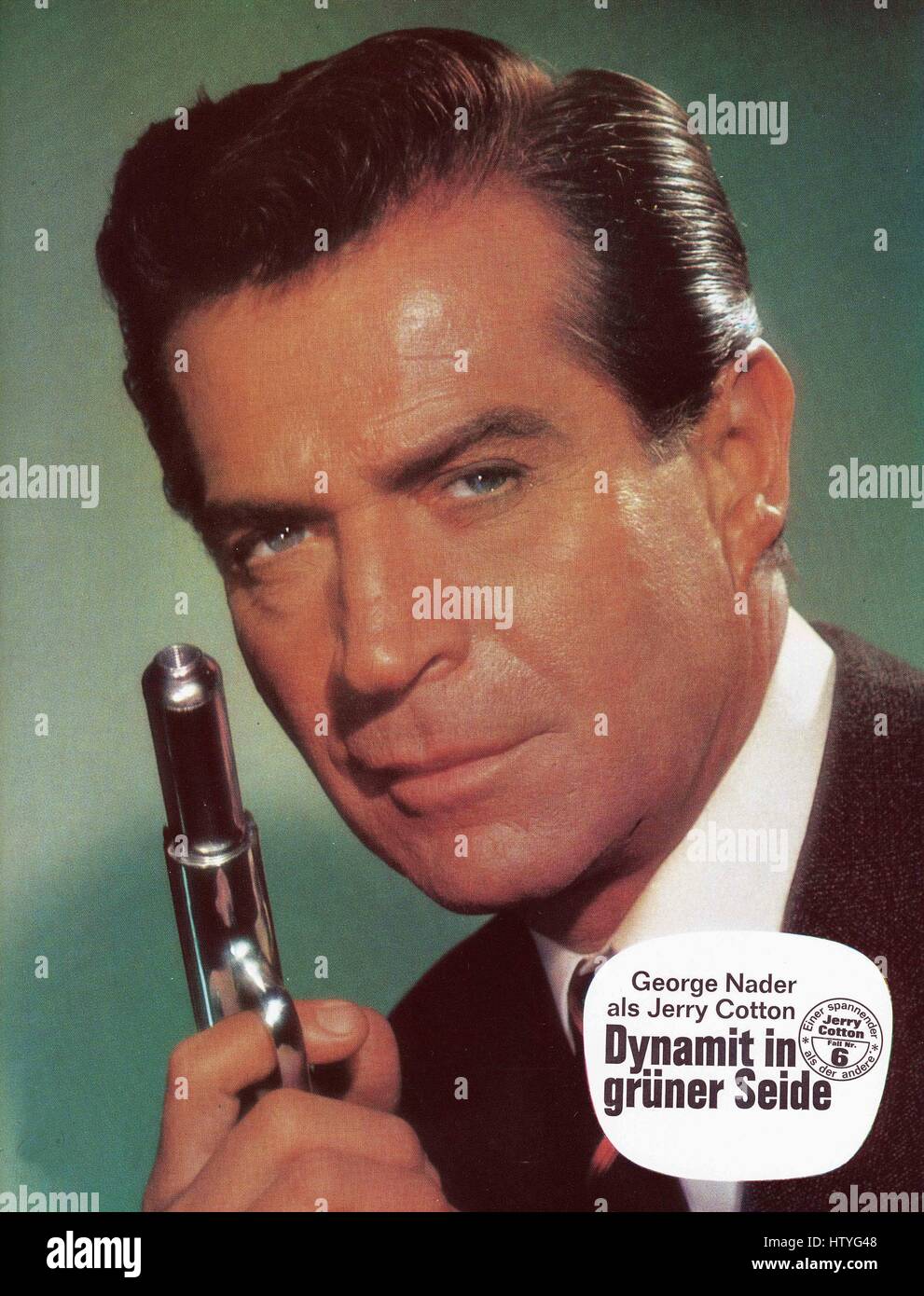 Jerry Cotton: Dynamit in grüner Seide, Deutschland/Italien 1968, Regie ...