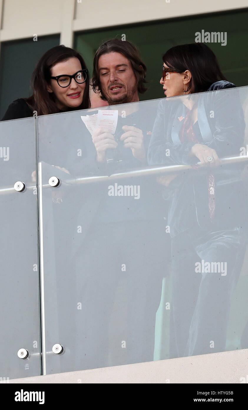 (left-right) Liv Tyler, Darren Strowger and Sadie Frost during Ladies ...