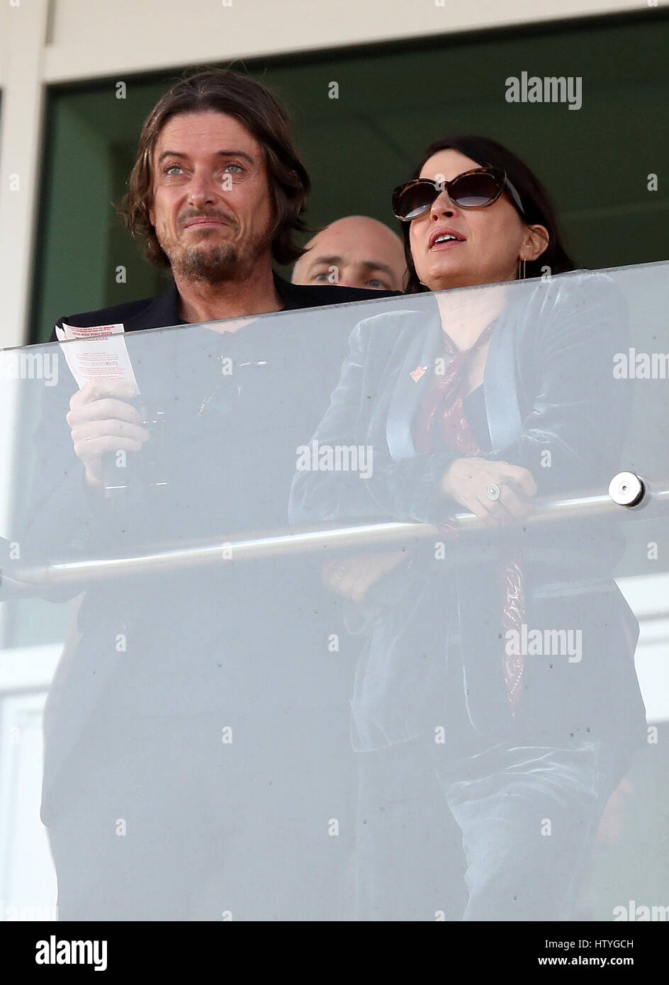 Darren Strowger and Sadie Frost during Ladies Day of the 2017 ...