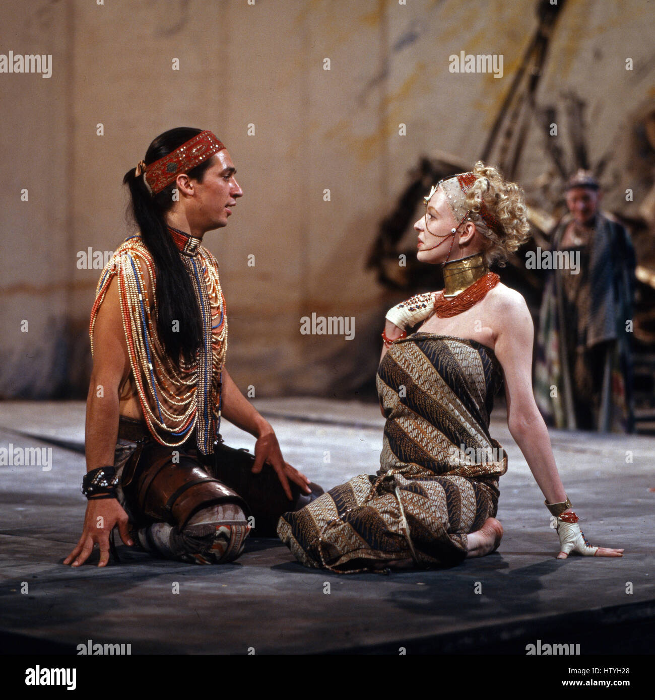 Troilus und Cressida, Theaterstück von William Shakespeare in einer Aufführung der Kammerspiele ...