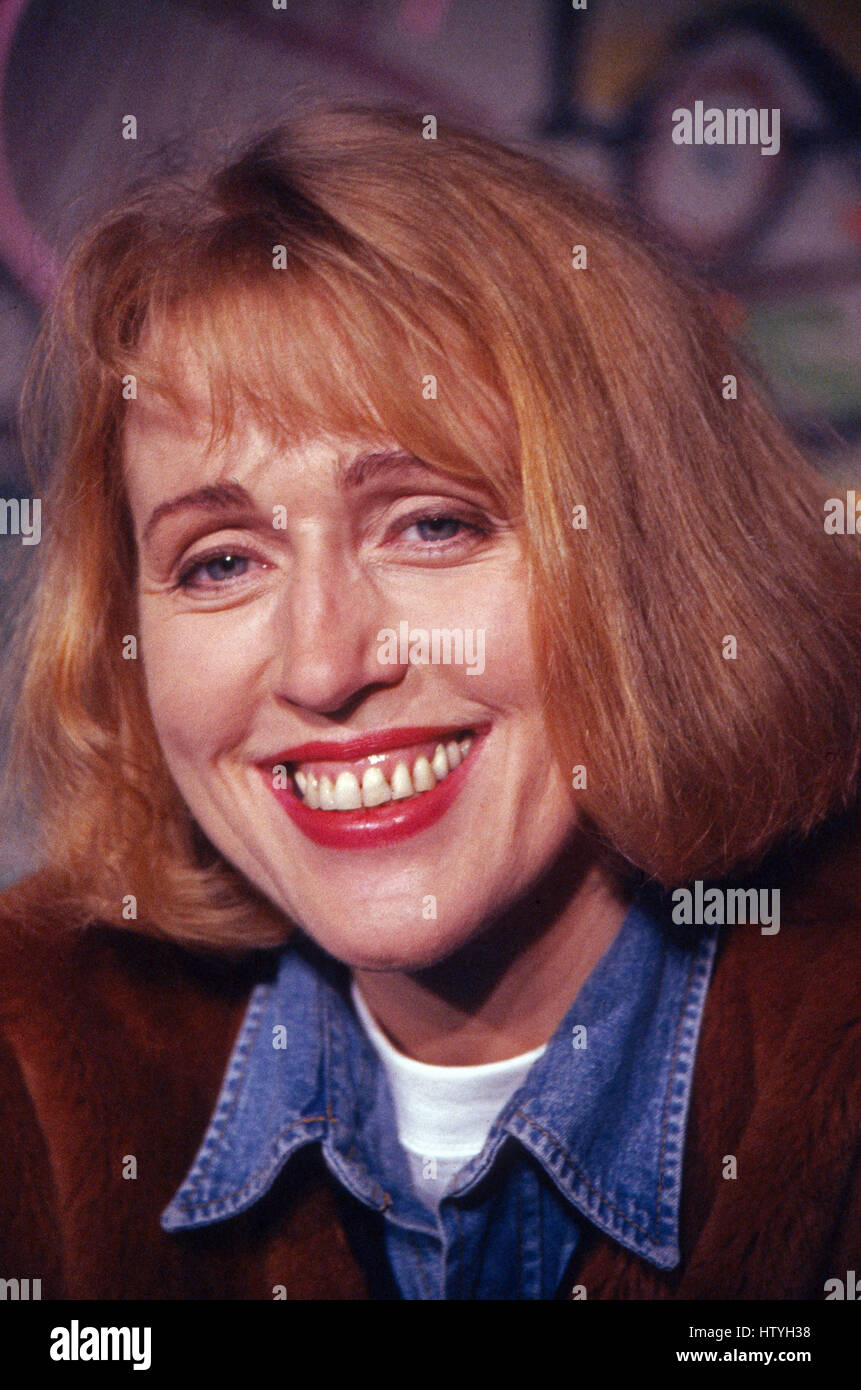 Deutsche Sängerin und Produzentin Annette Humpe bei einem ...