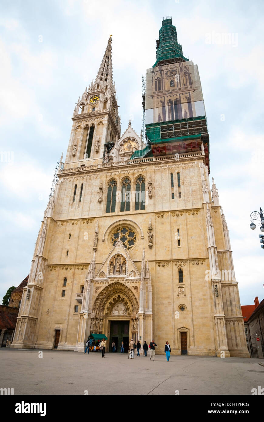 Croatian gothic architecture hi-res stock photography and images - Alamy