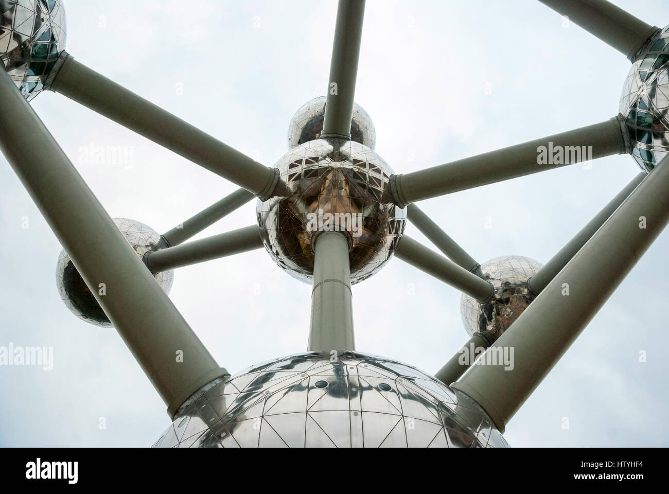 BRUSSELS, BELGIUM - MARCH 15: Atomium building designed by Andre ...