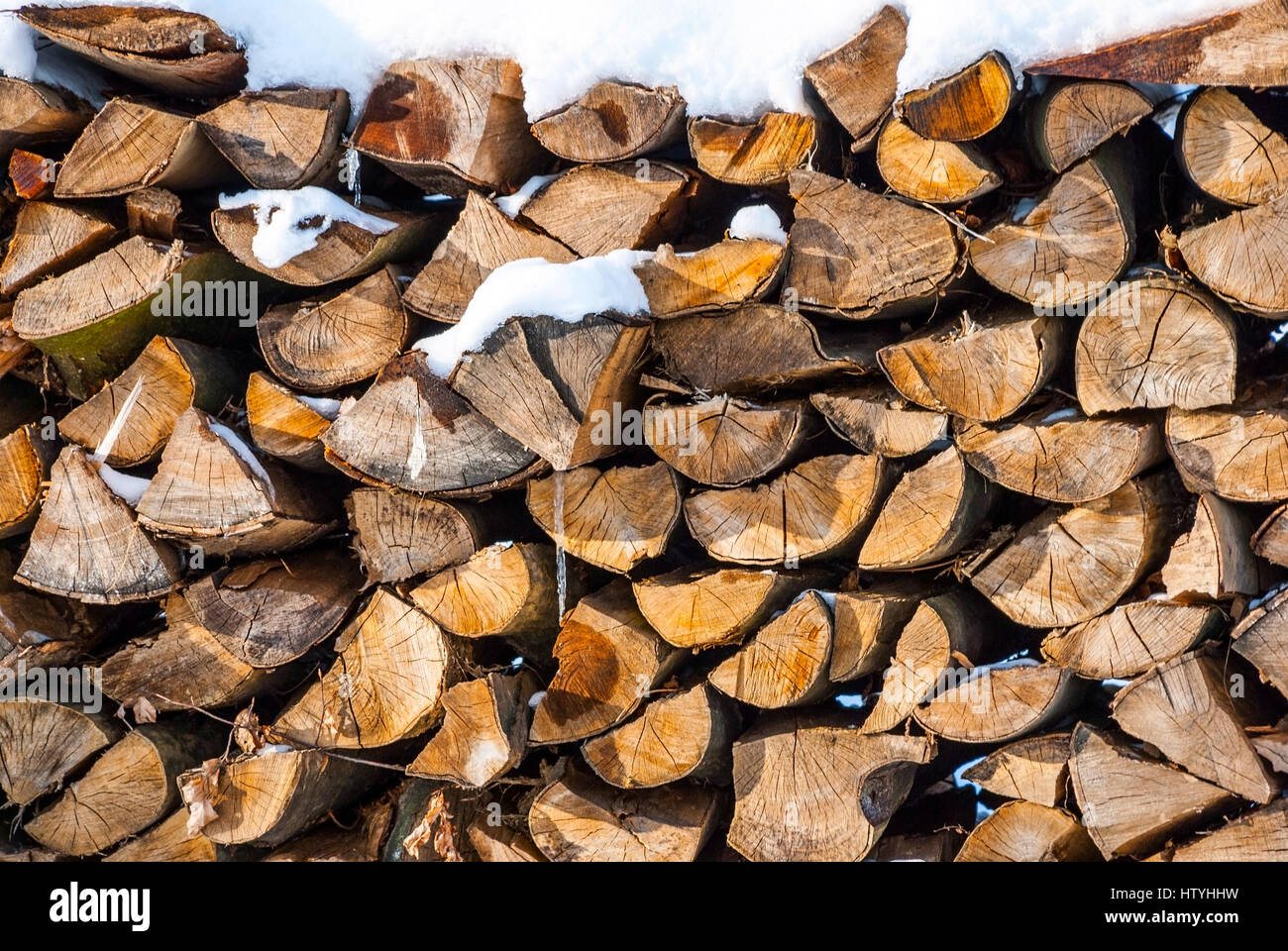 Wood background snow wood texture hi-res stock photography and images ...