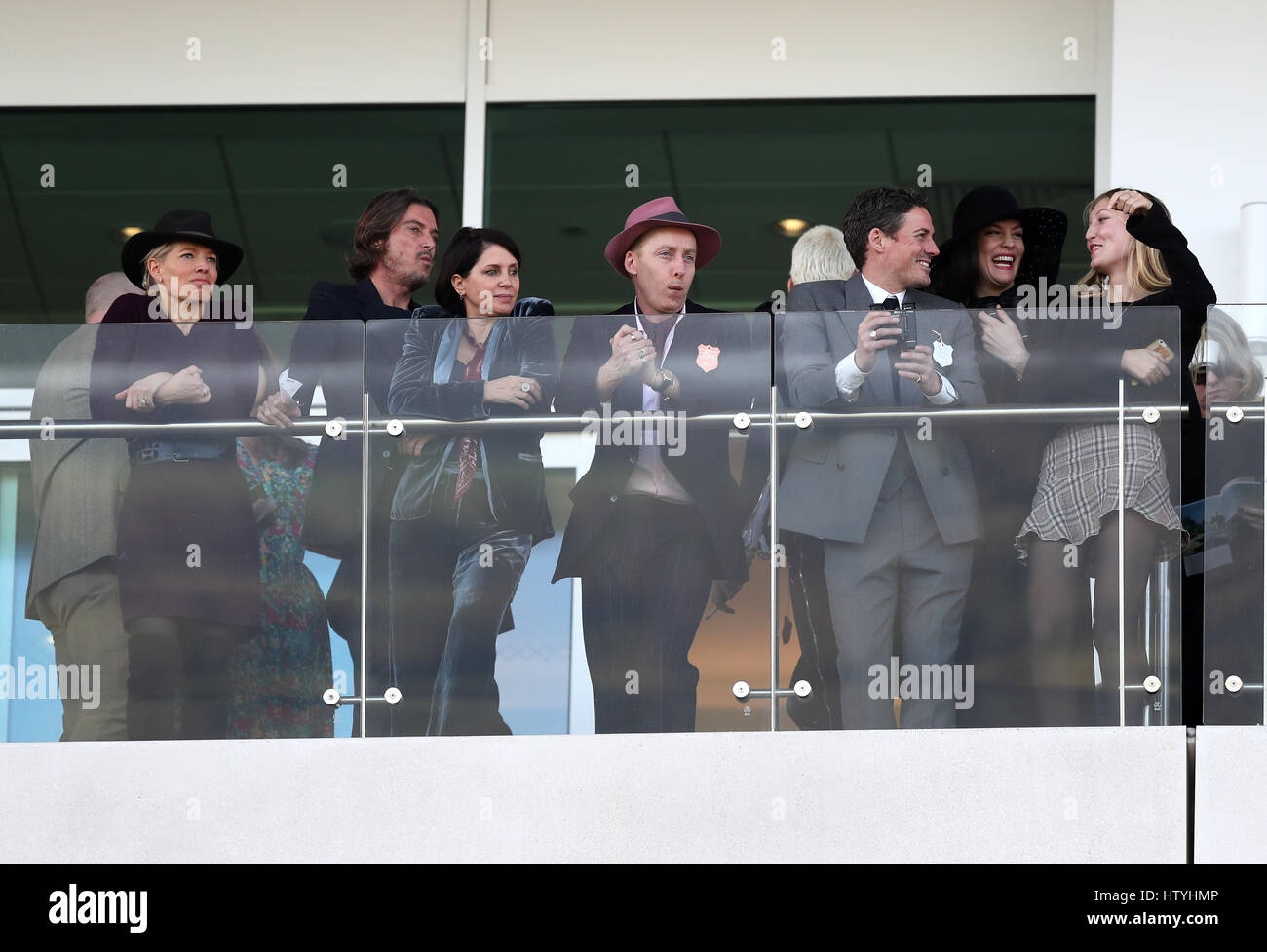 (left-right) Darren Strowger, Sadie Frost, David Gardner and Liv Tyler ...