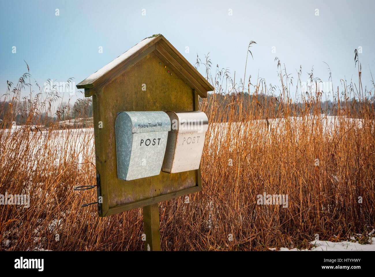 Norwegian letter box hi-res stock photography and images - Alamy