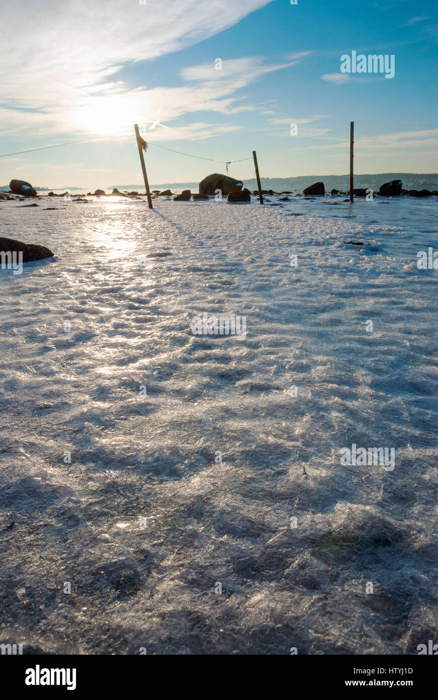 Frozen fjord hi-res stock photography and images - Alamy