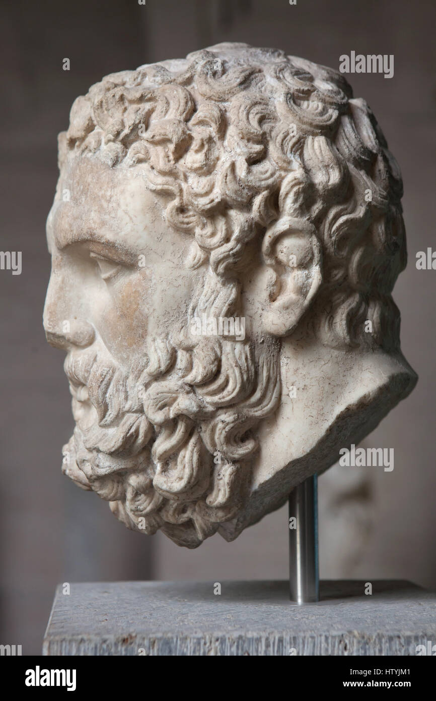 Sculpture ancient greek hero hercules hi-res stock photography and ...