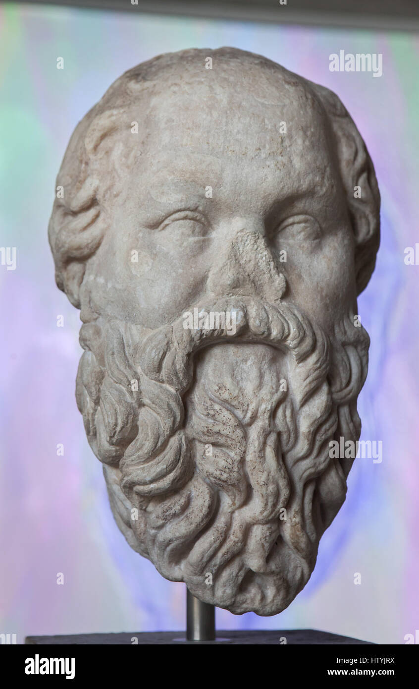 Statue by lysippos hi-res stock photography and images - Alamy