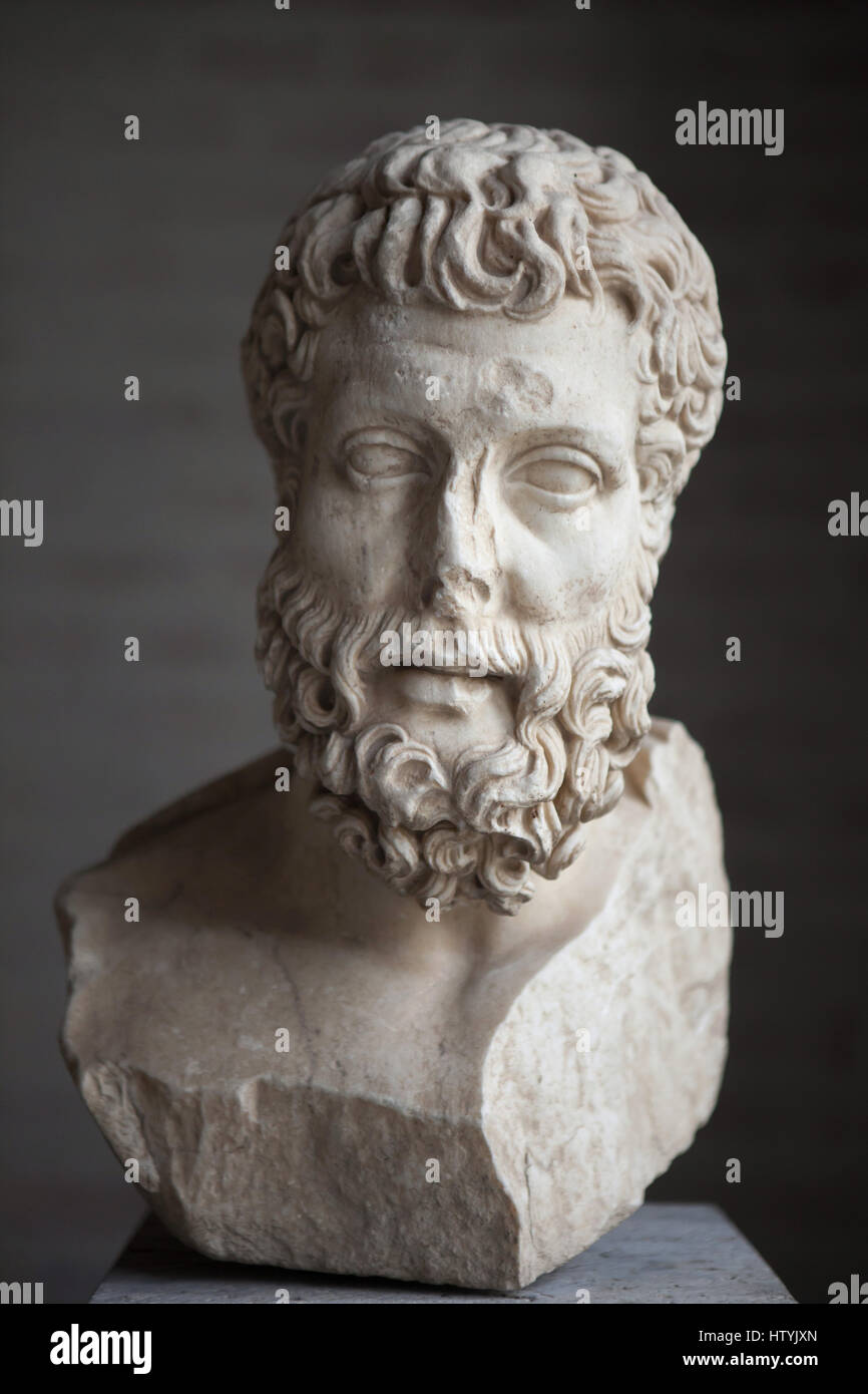 Greek Epicurean philosopher Metrodorus of Lampsacus the Younger (331 ...