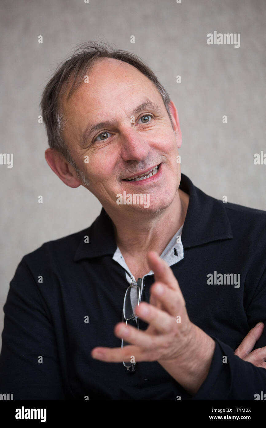 The German architect Volker Staab portrayed during an interview at ...