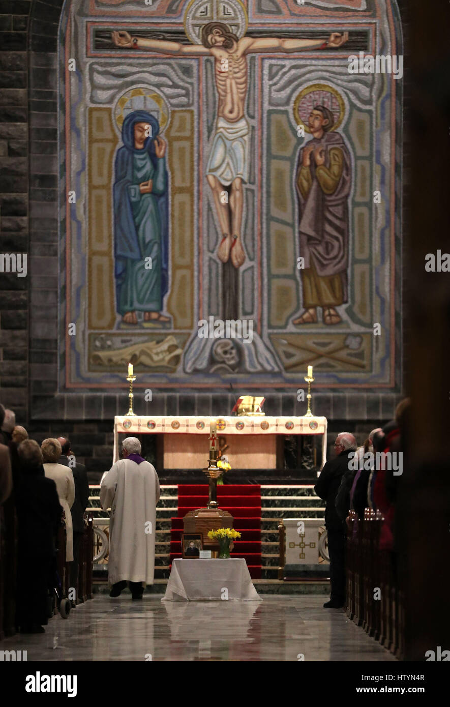The coffin former bishop galway eamonn casey hi-res stock photography ...