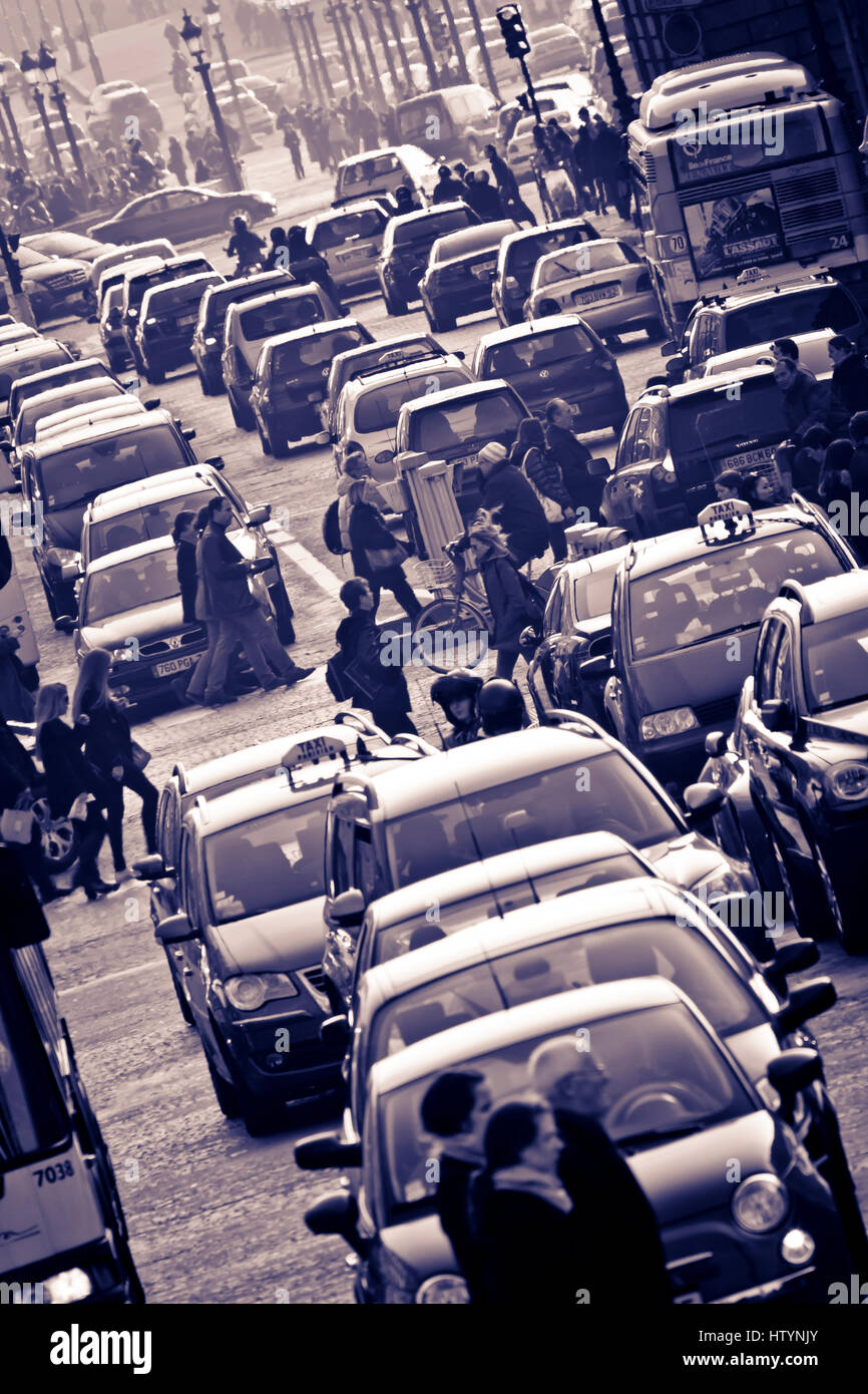 Street and traffic Stock Photo - Alamy