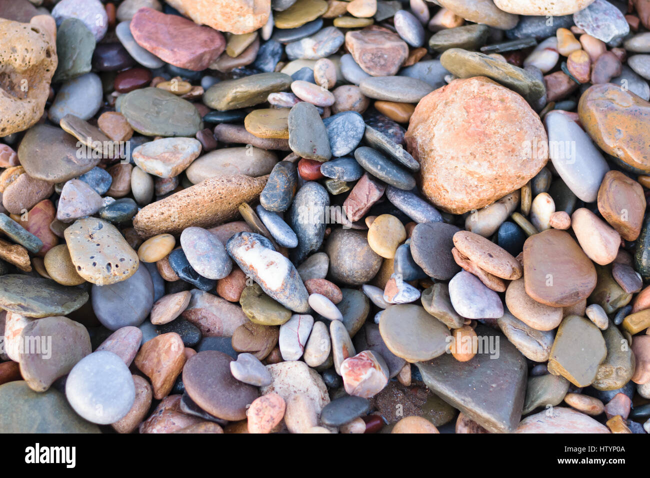 Image of natural stones at a beach in Morocco photographed with natural ...