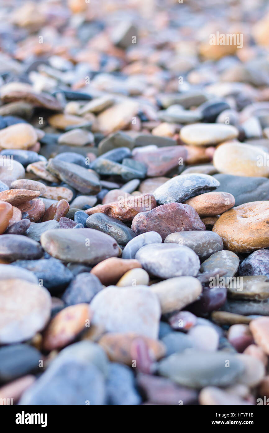 Image of natural stones at a beach in Morocco photographed with natural ...