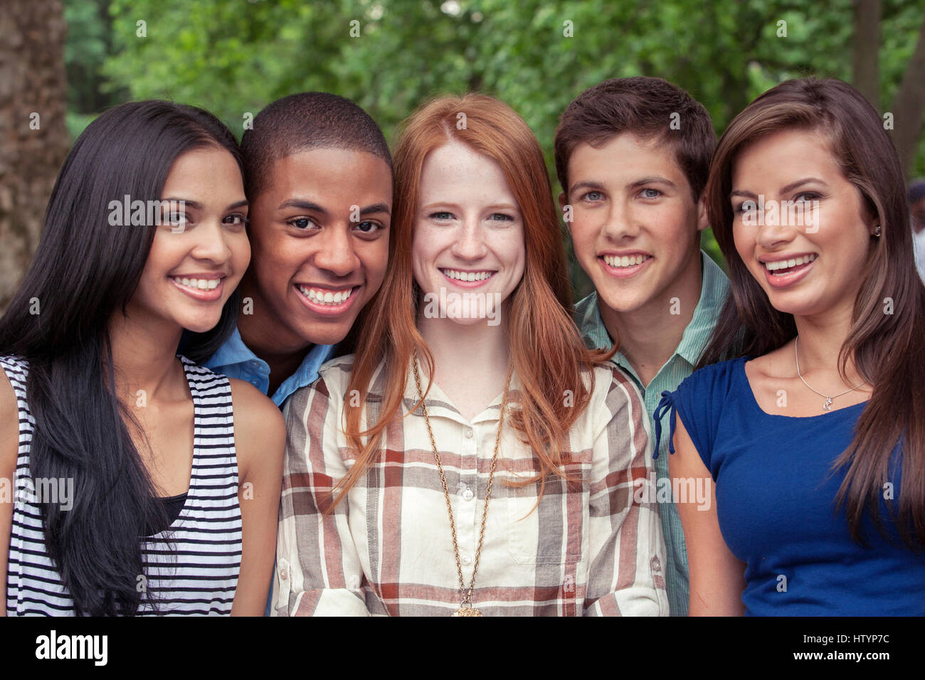 Teenage friends spending time together Stock Photo - Alamy