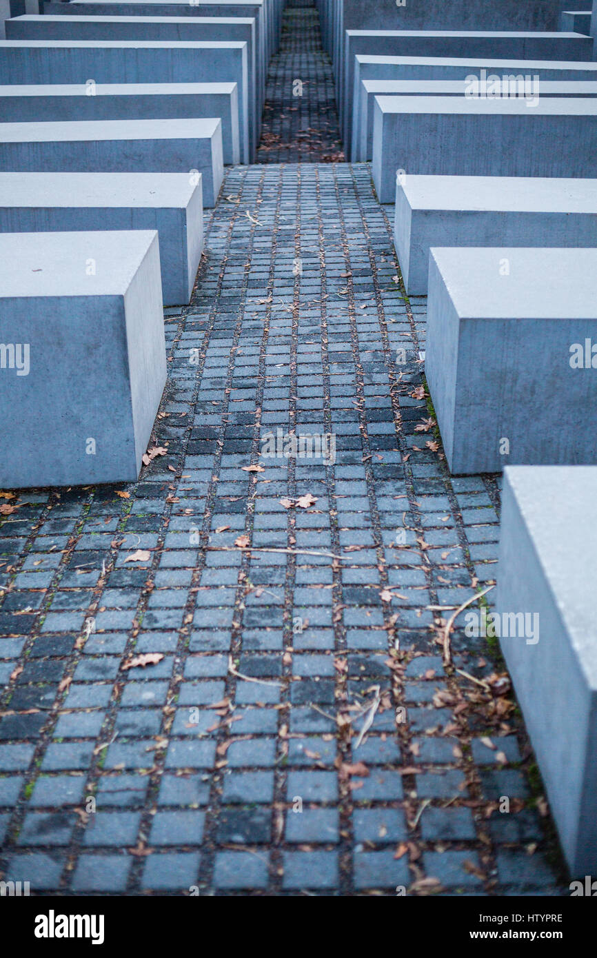 Holocaust Memorial in Berlin, Germany Stock Photo - Alamy
