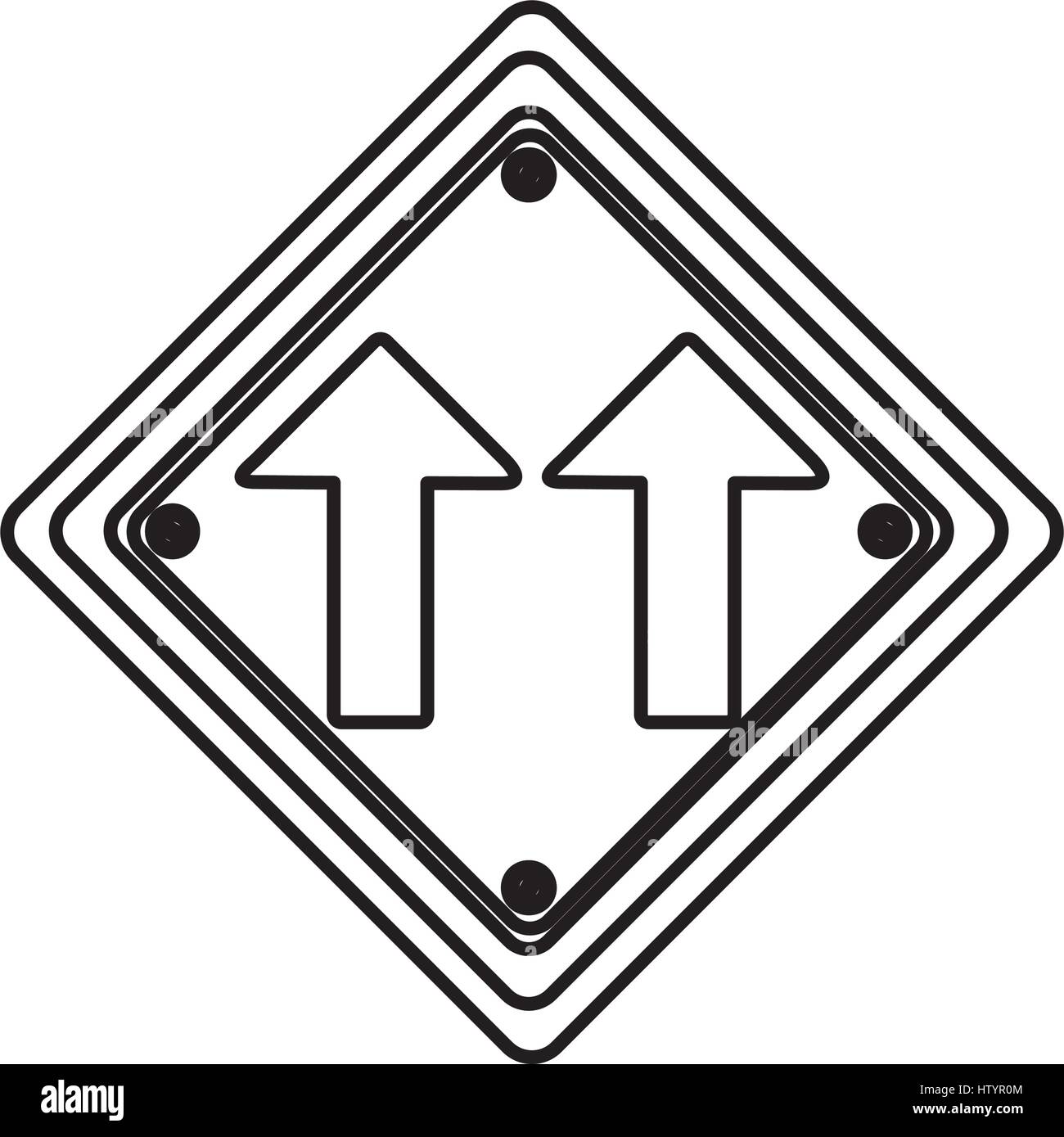 Diamond Shape Silhouette