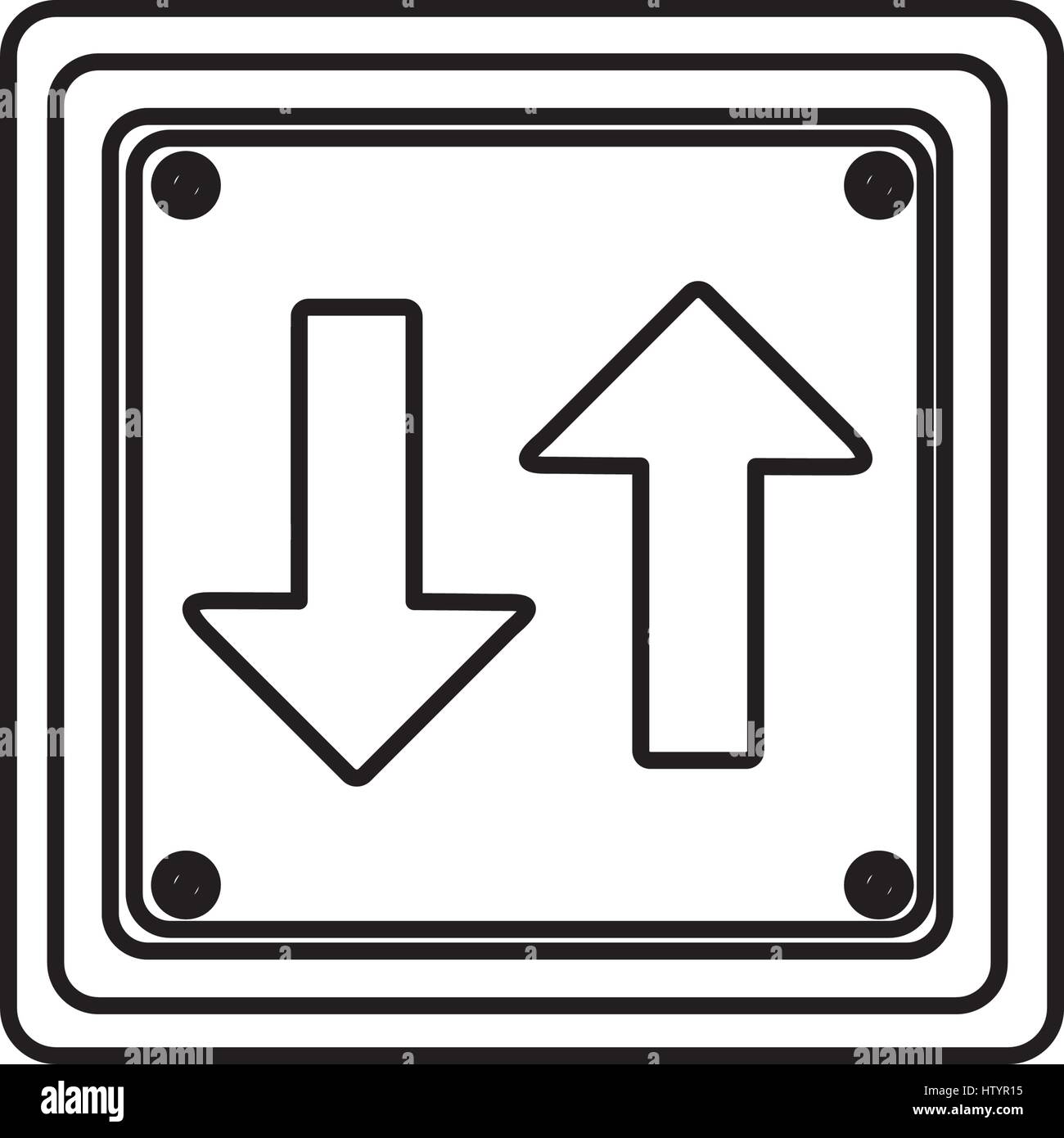 Two Way Traffic Sign Stock Photos & Two Way Traffic Sign Stock Images ...